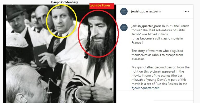 Joseph Goldenberg - Famous Figure of the Jewish Quarter of Paris